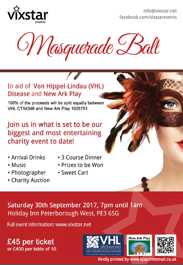 Charity Ball – 30 September 2017 • New Ark Play